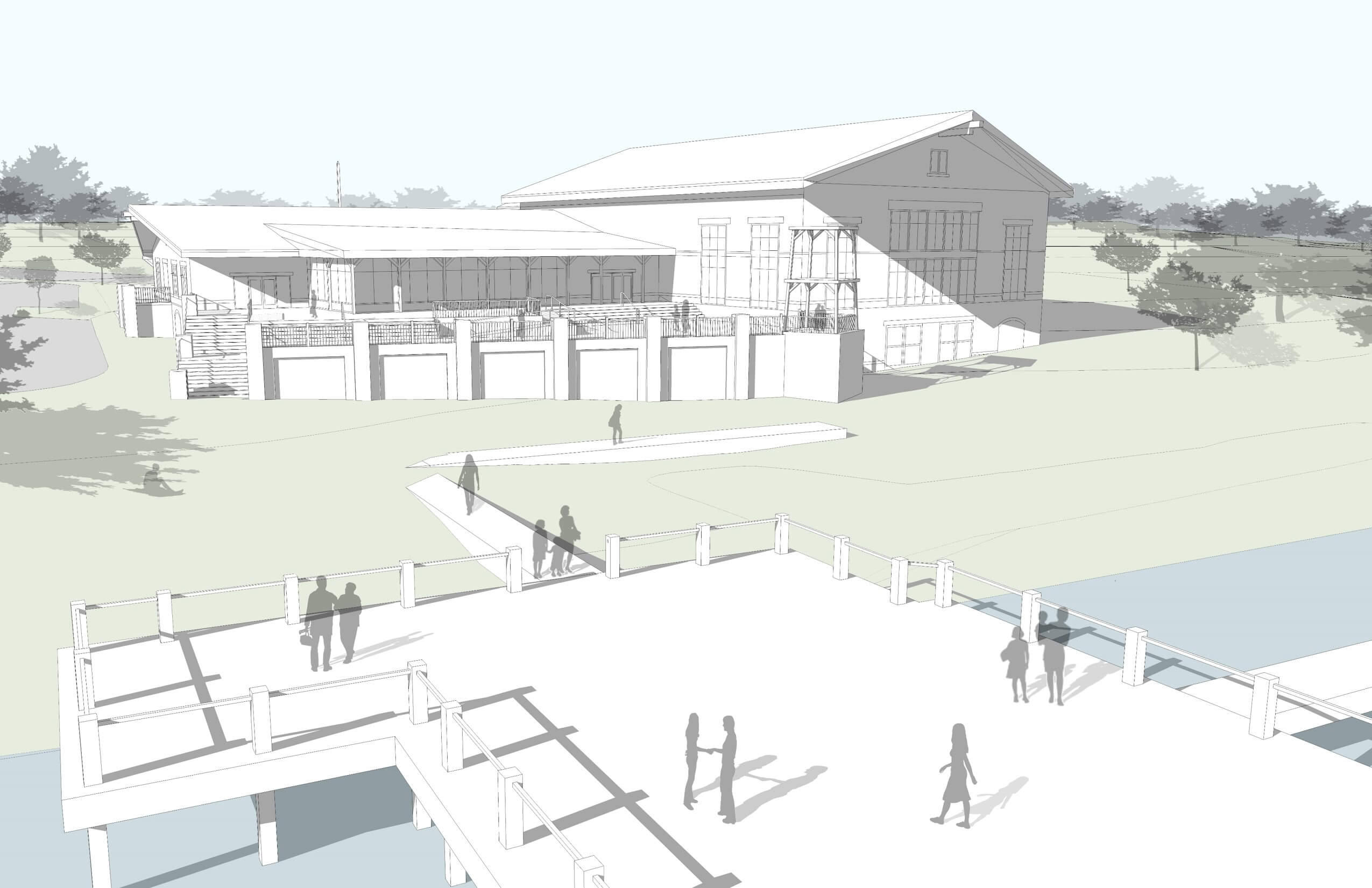 DESIGN BEGINS ON BAYVIEW COMMUNITY CENTER | Caldwell Architects