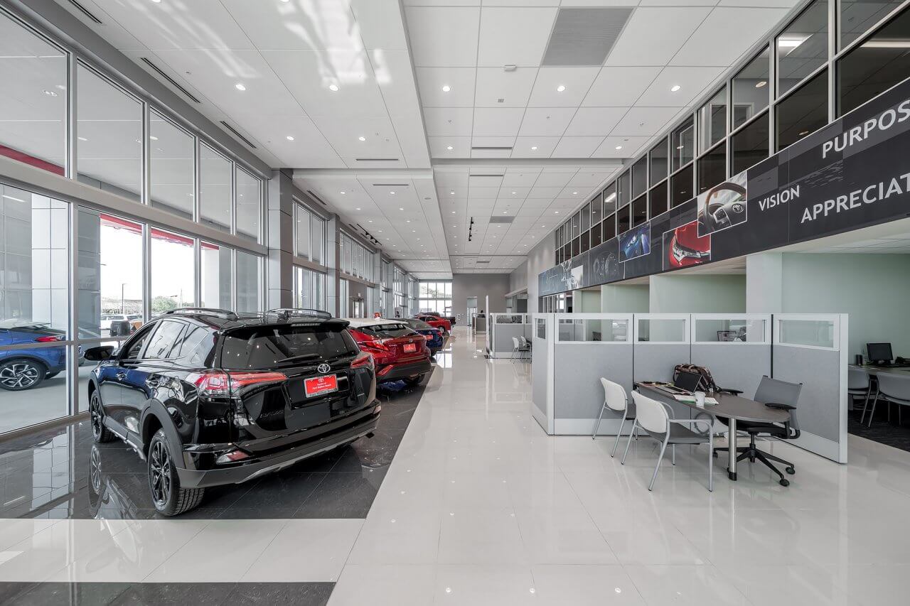 ZT Motors Toyota Dealership | Caldwell Architects