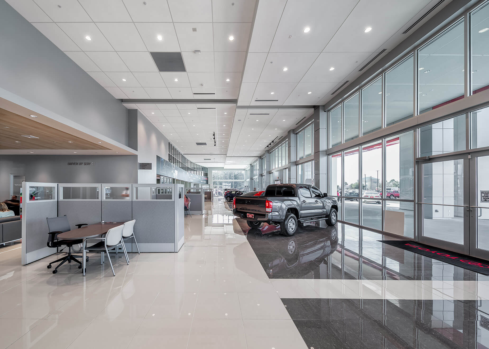 ZT Motors Toyota Dealership | Caldwell Architects