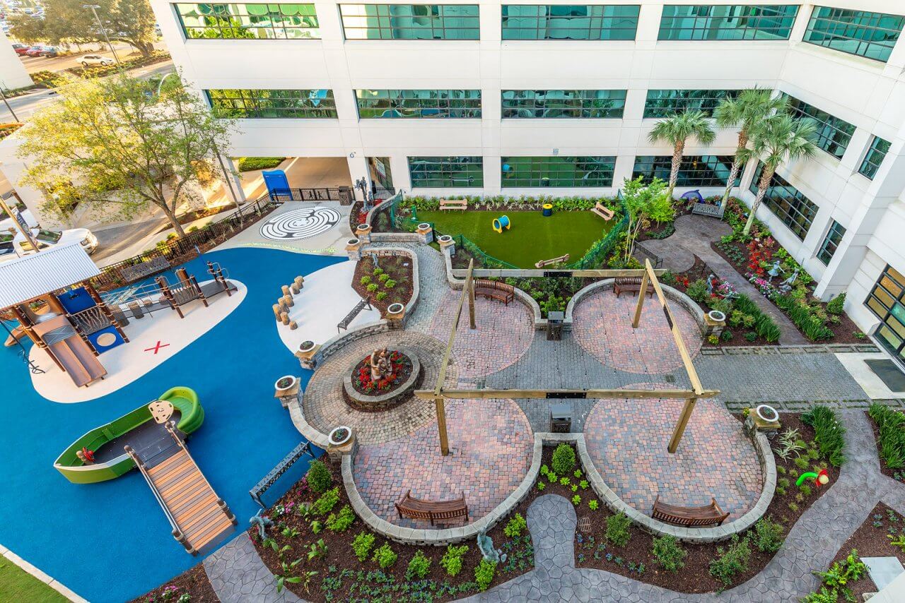 Ascension Sacred Heart Mother Seton Garden | Caldwell Architects