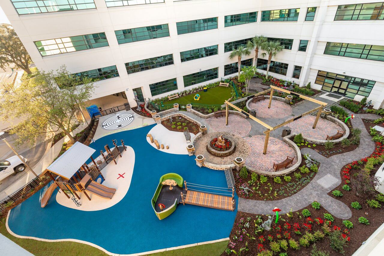 Ascension Sacred Heart Mother Seton Garden | Caldwell Architects