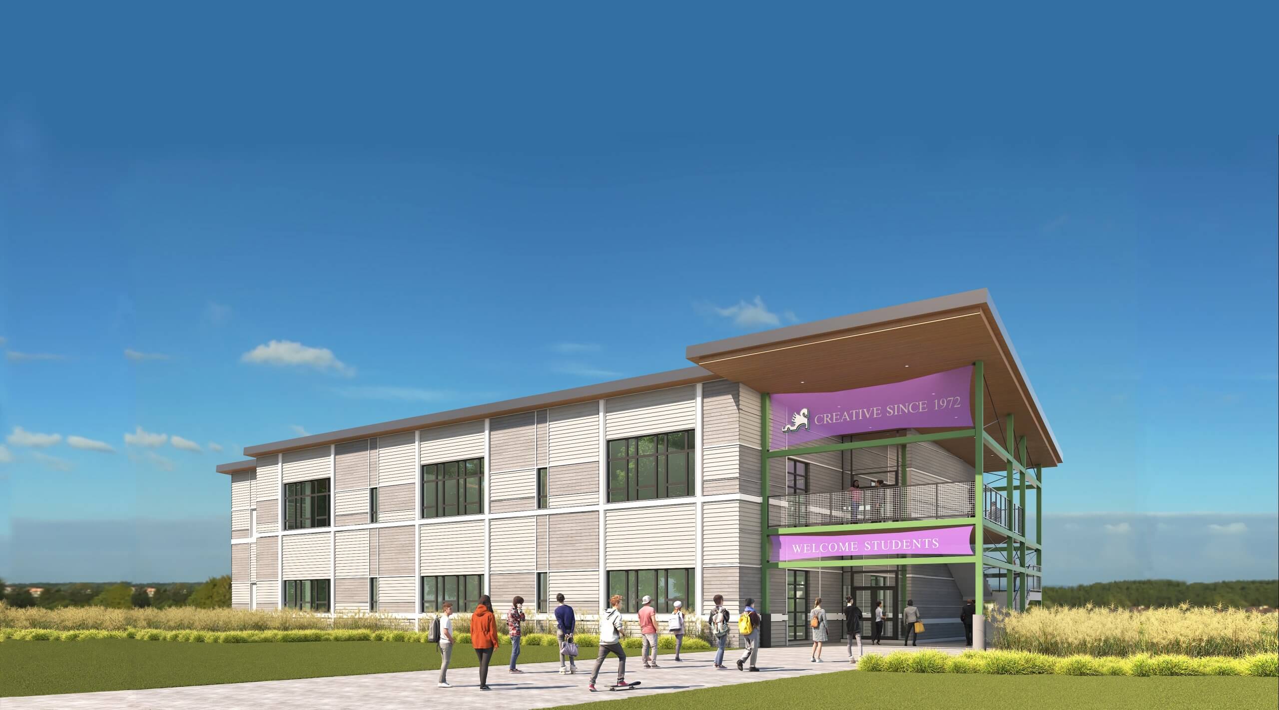 CREATIVE LEARNING ACADEMY NEW MIDDLE SCHOOL | Caldwell Architects